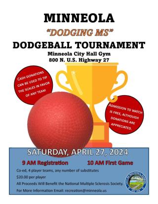 Dodgeball Event Poster